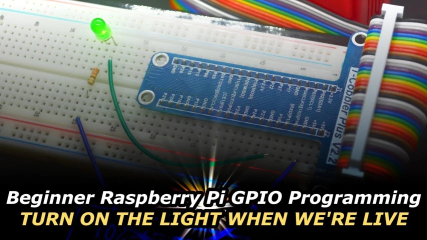 Features Beginner Gpio Project For Raspberry Pi With Simple Circuit