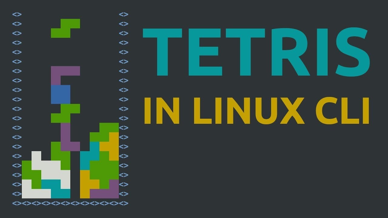 Features - Playing Tetris in the Linux Terminal